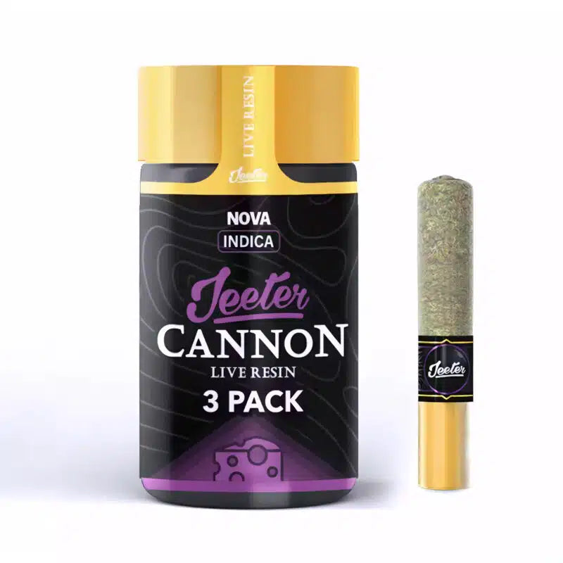 Nova Jeeter Cannon Live Resin - 3 Pack (Jeeter) | King Of Cannabis